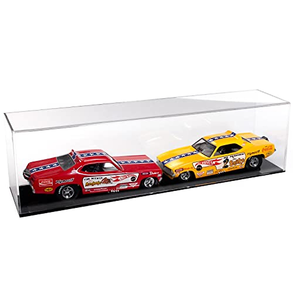 Acrylic Top Fuel Dragster Collectible Display Show Case for 1/24 Scale Model Cars by Auto World AWDC028