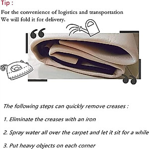 Houient Maple Leaf Area Rug, 4x6ft, Large Washable Soft Carpet,Orange Yellow Green Leaves Fall Theme Decor Non-Slip Rugs for Living Dinning Room Bedroom Kitchen Hallway Office Modern Home Decor