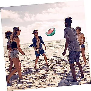 ibasenice 1Pc Watermelon Beach Ball Inflatable Toy Beach Toy Kids Swimming Pool Water Toy Fun Summer Pool Toy Kids Toys PVC Beach Ball Toy Inflatable Ball Water Play Ball Toy Outdoor Hawaii