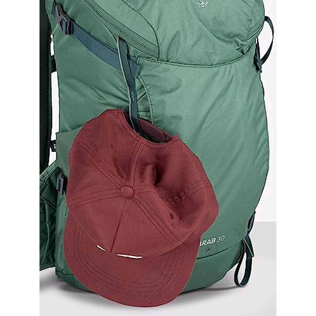 Osprey Skarab 30L Men's Hiking Backpack with Hydraulics Reservoir, Tundra Green, One Size