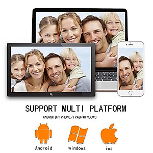 AOLANS Security Cameras Wireless Indoor camaras de seguridad Cameras for Home Security Baby Monitor 360 Degrees Cam for Dimmable/Pet/Nanny cam with Support 64G or Cloud Storage Two Way Audio 2.4Ghz