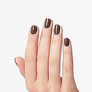 OPI Nail Lacquer, Cliffside Karaoke, Brown Nail Polish, Malibu '21 Collection