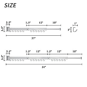 PLKO Retractable Clothes Drying Rack,Wall Mounted Clothes Hangers，Space Saver Laundry Drying Rack for Balcony,Laundry,Bathroom,Patio and Bedroom (2-Pole White)