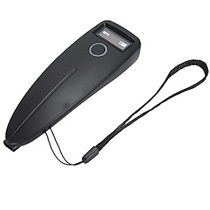 Mini Barcode Reader, 2.4G Omni Directional Mini 2D Barcode Scanner 1100mAh Battery for Inventory Management