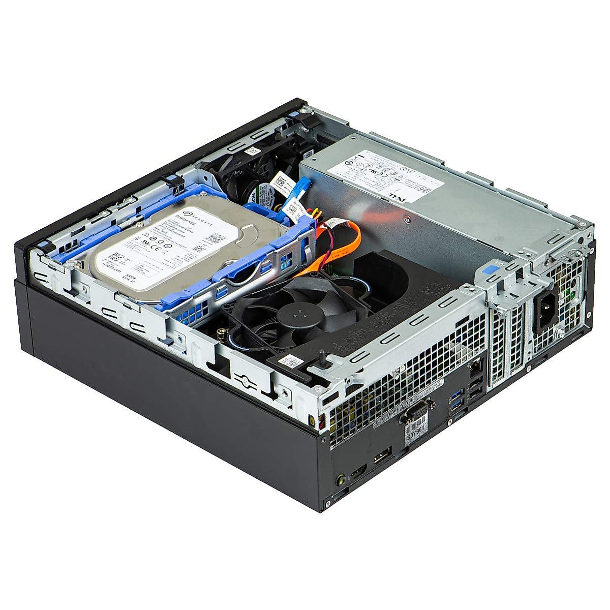Dell OptiPlex Small Form Desktop Computer, Intel Core i5 6500, 3.2GHz Processor, 16GB Ram, 500GB Solid State Drive,WiFi | Bluetooth, NVIDIA GT 1030 2GB DDR5, Windows 10 (Renewed)