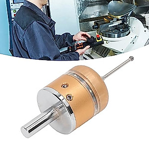 CNC 3D Edge Finder, Professional High Accuracy Universal CNC Touch Probe 3D Sensor, Waterproof Electronic Edge Finder Locator with 180° Rotatable Probe for X, Y and Z Axis, for CNC Equipment(#2)