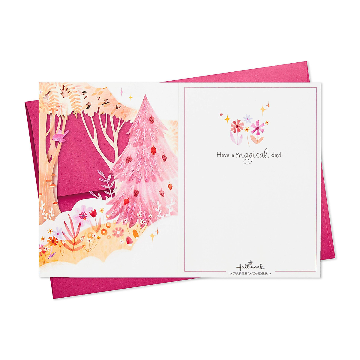 Hallmark Paper Wonder Displayable Pop Up Birthday Card (Unicorn)