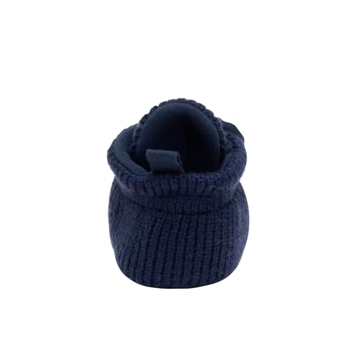 Robeez Baby Booties with Slip Resistant Soles Colby Sweater Knit Snap Booties,F23 Colby Navy,12-18 Months