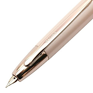 Pilot Fountain Pen Capless Decimo, Pearl White Body, F-Nib