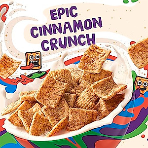 Original Cinnamon Toast Crunch Breakfast Cereal, Crispy Cinnamon Cereal, 12 OZ Cereal Box