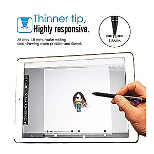 Active Stylus Touch Screen Drawing Writing Pen for Lenovo Yoga 730 720 Mix Miix 720 510 Flex 6 5 2 in 1 Laptop Replacement (NOT for Window Ink)