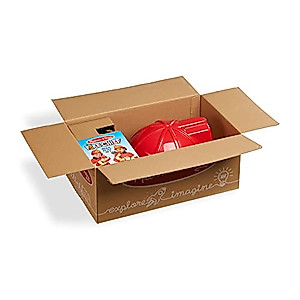 Melissa & Doug Fire Chief Role Play Dress-Up Set - Pretend Fire Fighter Outfit With Realistic Accessories, Firefighter Costume For Kids And Toddlers Ages 3+