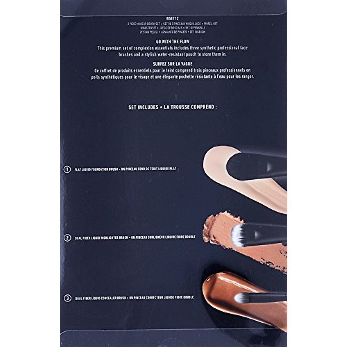 NYX PROFESSIONAL MAKEUP In Your Element Water Face Brush Set  