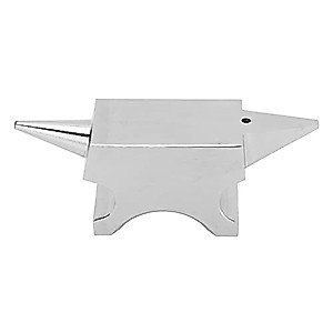 YEmirth Double Ended Horn Anvil Stainless Steel Metal Forging Platform for DIY Jewelry Processing