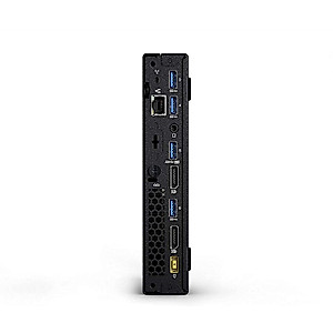 Lenovo ThinkCentre M900 Micro Desktop Computer PC, Intel Quad Core i5, 16GB RAM, 512GB SSD, Windows 10 Pro, Periphio Wireless Keyboard & Mouse (Renewed)