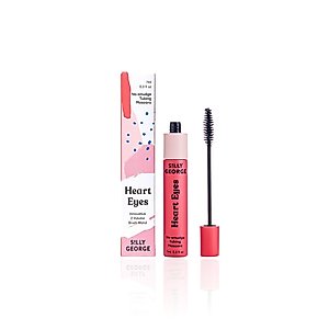 Silly George Heart Eyes Mascara | Smudge-Free, Budge-Free, Grudge-Free Lashes, Cruelty Free & Vegan