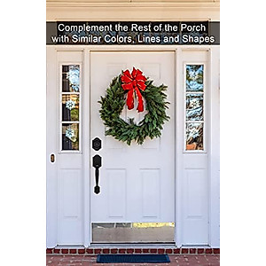 goldenwarm Black Front Door Handle, Entry Door Handle and Reversible Handle Lever, Single Cylinder Front Door Handle Only, Matte Black Front Door Entry Handleset, Entry Way Door Handle