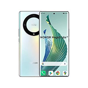 Honor Magic5 Lite Dual-SIM 128GB ROM + 6GB RAM (Only GSM | No CDMA) Factory Unlocked 5G Smartphone (Titanium Silver) - International Version