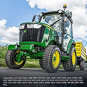 osemar Compact Tractor Bucket Hooks Bolt on with 2" Receiver fit for John Deere 1025r 2320 2025r 2032r 3032e