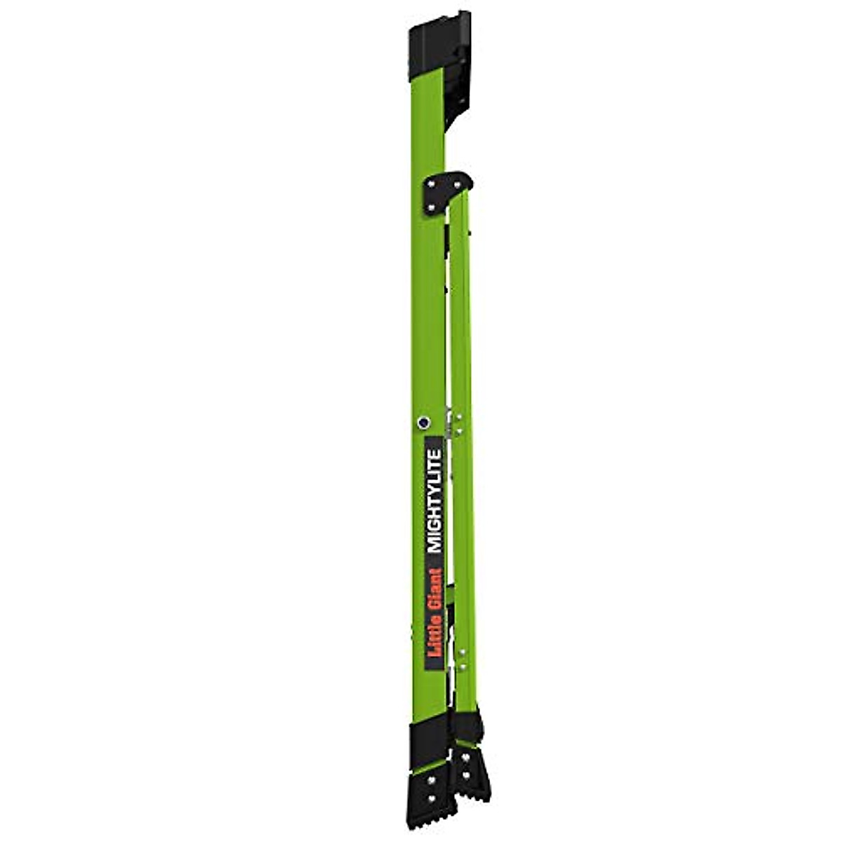 Little Giant Ladders, MightyLite, M4, 4 ft Stepladder, Ground Cue, Fiberglass, Type IAA, 375 lbs weight rating, Green, (15384-001)