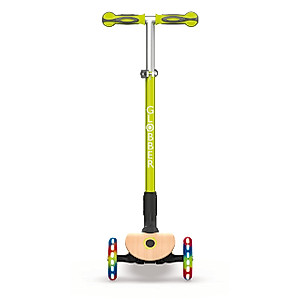 Globber Primo Foldable Wood Lights - Lime Green