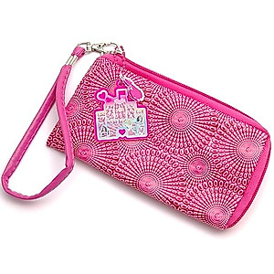 3D Pink Girl shaker Keychain,10 PCS Barbi Princess Key Pendant,Acrylic DIY Charms for Bracelet, Necklace Earring Bag Phone Pendant