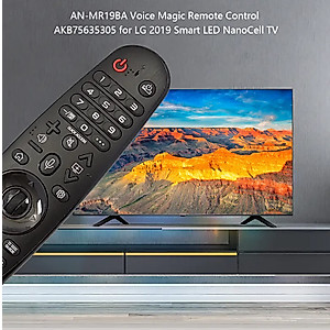 AN-MR19BA MR20GA AKB75855501 AKB75635305 Voice Magic-Remote-Control Replacement for LG-Smart-TV-Remote,with Voice Recognition and Pointer Function for LG OLED UHD QNED NanoCell 4K 8K Models