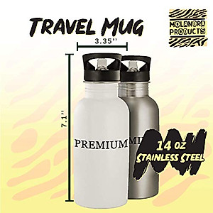 Molandra Products Of Course I'm Right! I'm A Ramsha! - 20oz Stainless Steel Water Bottle, Silver