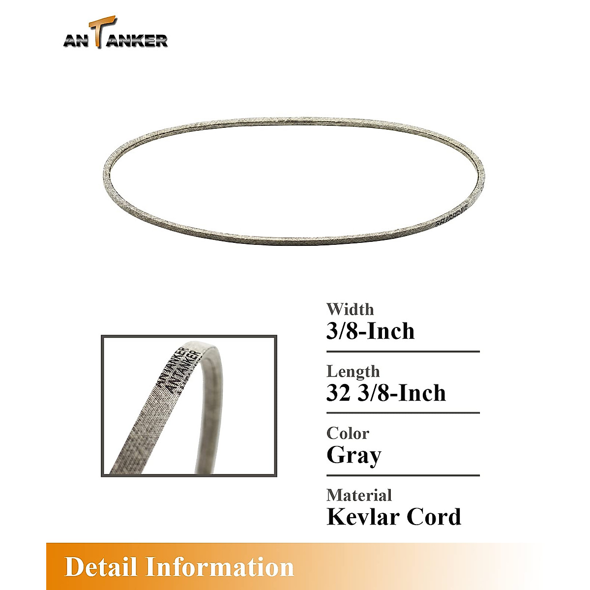 Antanker Drive Belt Replacement for Toro 117-1018 V-Belt 20330 20331 20350 20351