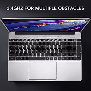 Portable Laptop, 15.6in Laptop 2K Resolution FHD Screen for Home (16+1TB US Plug)