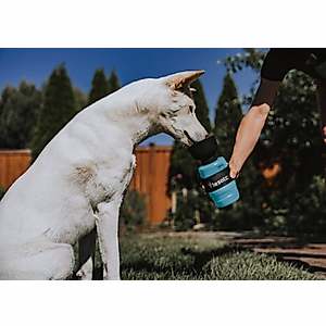 Lesotc Dog Water Bottle, Portable Dog Water Dispenser, Leak Proof Dog Travel Water Bottle, Squeeze Pet Water Bottle for Walking On The Go, Dog Hiking Accessories for Outdoor, Hiking, Travel