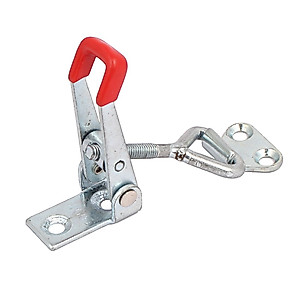 uxcell Carbon Steel 100kg Holding Capacity Toggle Clamp Latch Hardware Fitting