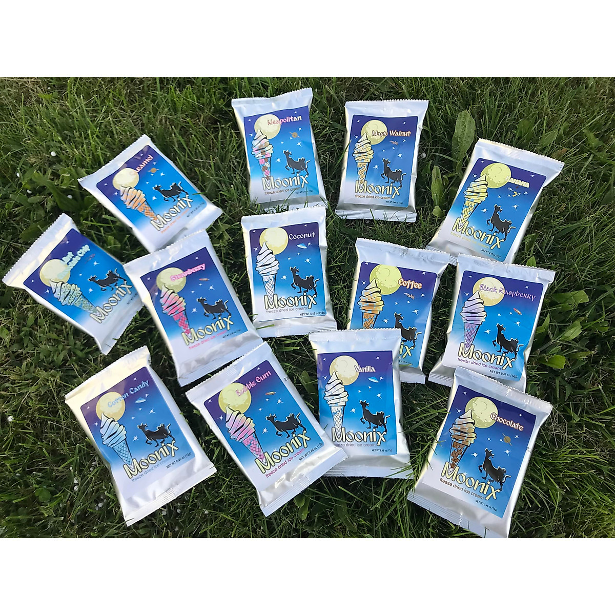 Moonix Freeze Dried Ice Cream (Banana)