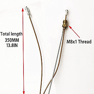 Firdnyohs Patio Gas Heater Dump Switch - Gas Patio Heater Repair Replacement Parts Thermocoupler & Dump Switch Control Safety Kit for Patio Propane Gas Heaters, Garden Outdoor Heaters