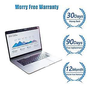 DT9XG 07PWKV 11.4V 90Wh Laptop Battery Replacement for Dell Alienware Area-51m R1 R2 D1968W D1968B D1969PW D1733B Series