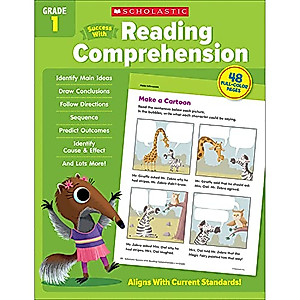 Scholastic Teacher Resources Scholastic First Grade Success Workbooks, 4 Book Set