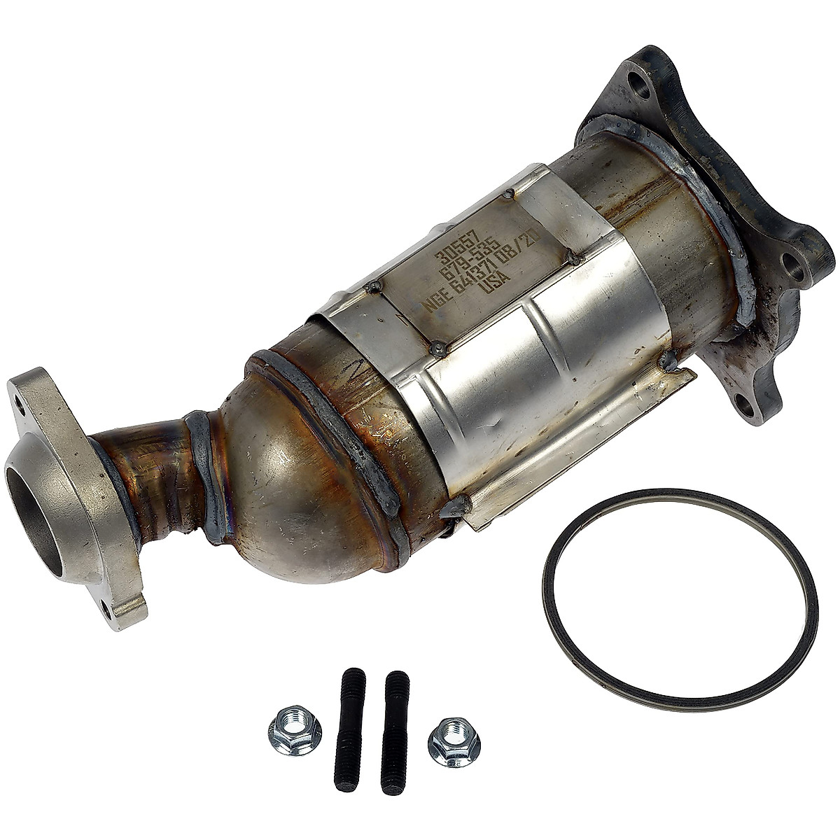 Dorman 679-535 Rear Pre-Catalytic Converter - Not CARB Compliant Compatible with Select Ford / Lincoln Models (Made in USA)