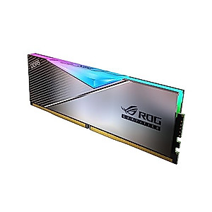 XPG Lancer RGB ROG Certified DDR5 6600MHz 32GB (2x16GB) CL32-44-44 UDIMM 288-Pins Desktop SDRAM DDR5 Dual Channel RAM Kit with ROG Inspired Heatsink (AX5U6600C3216G-DCLARROG)