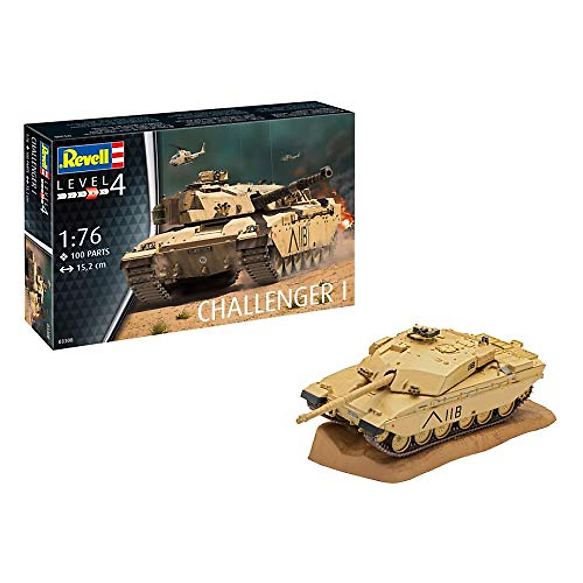 Revell 03308 Challenger I, Multi Colour, 1:76 Scale