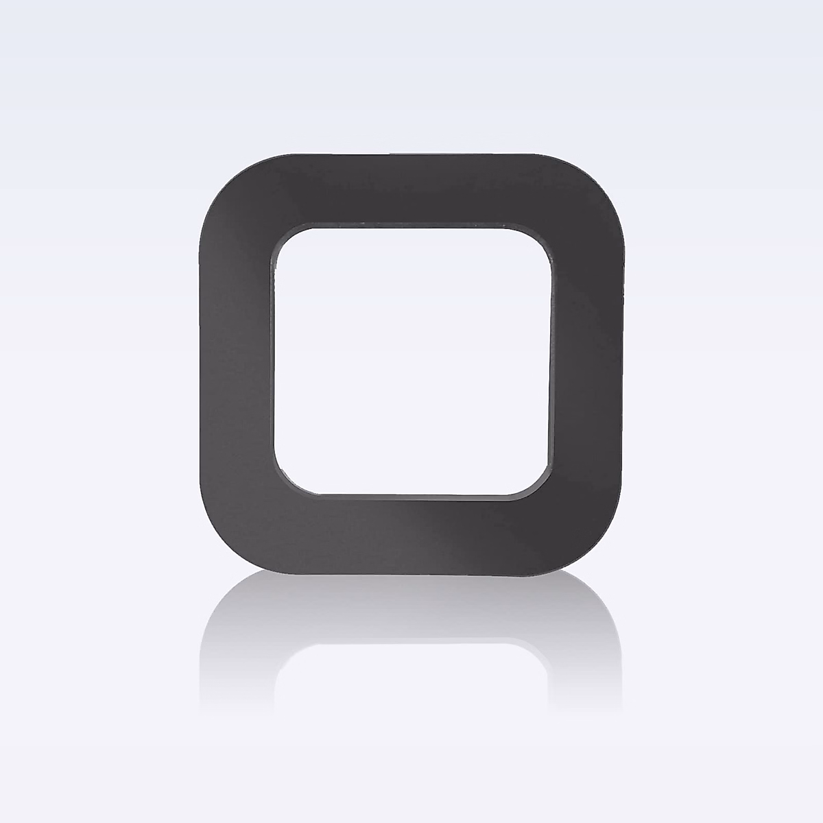 Jawmoy Pack-3 Receiver Silencer Pad, 2.1" x 3" x 0.5" Trailer Hook Rubber Cushion, Noise Eliminating Cushion Pad for Adjustable Ball Mounts (Black)