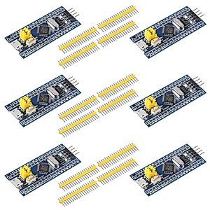 Alinan 6pcs STM32F103C8T6 Minimum System Development Board with Imported Chip STM32 ARM Core Learning Board Module