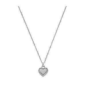 Michael Kors Women's Silver Stainless Steel Necklace MKJ3970040
