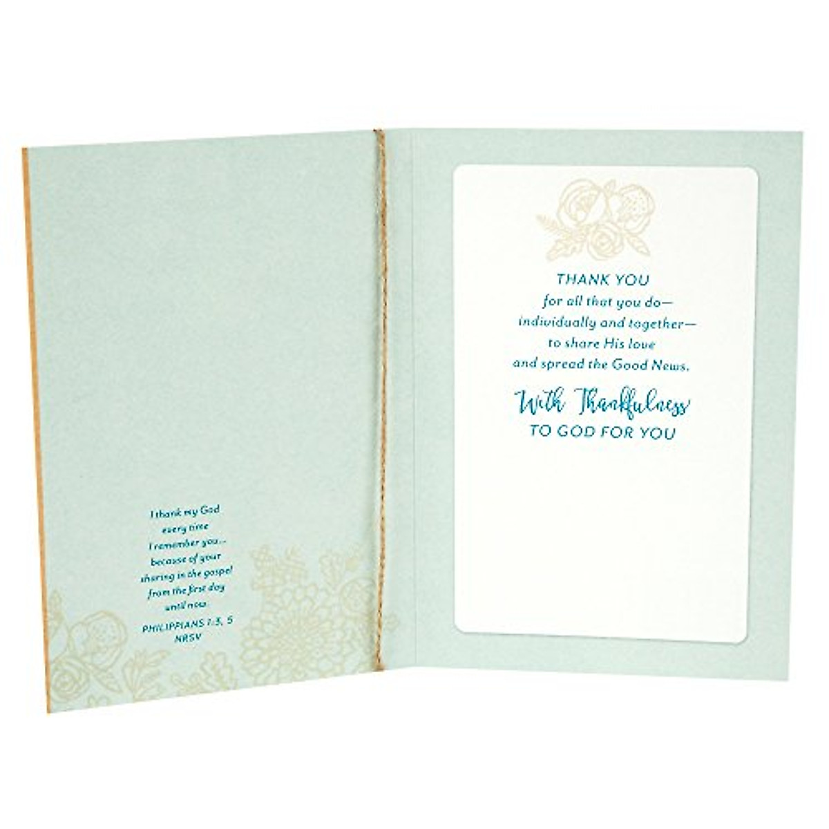 Dayspring Clergy Appreciation Day Card to Pastor and Wife (Wonderful Pastor)