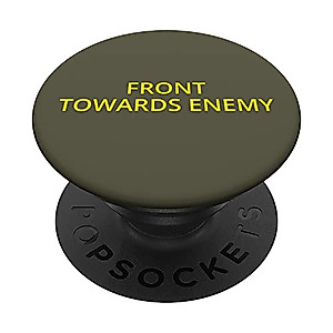 Military M18A1 Claymore Mine Front Towards Enemy PopSockets Swappable PopGrip