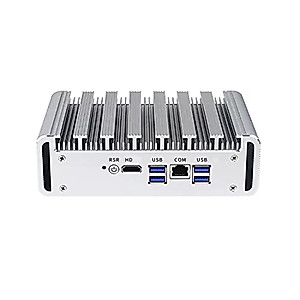 Firewall Appliance Mini PC, OPNsense, Intel Core I7 10510U, 6 x Intel Gigabit LAN, 2xDDR4 RAM, 1xHD, 1xCOM, AES-NI, Fanless Firewall PC, 8GB DDR4 RAM, 128GB SSD