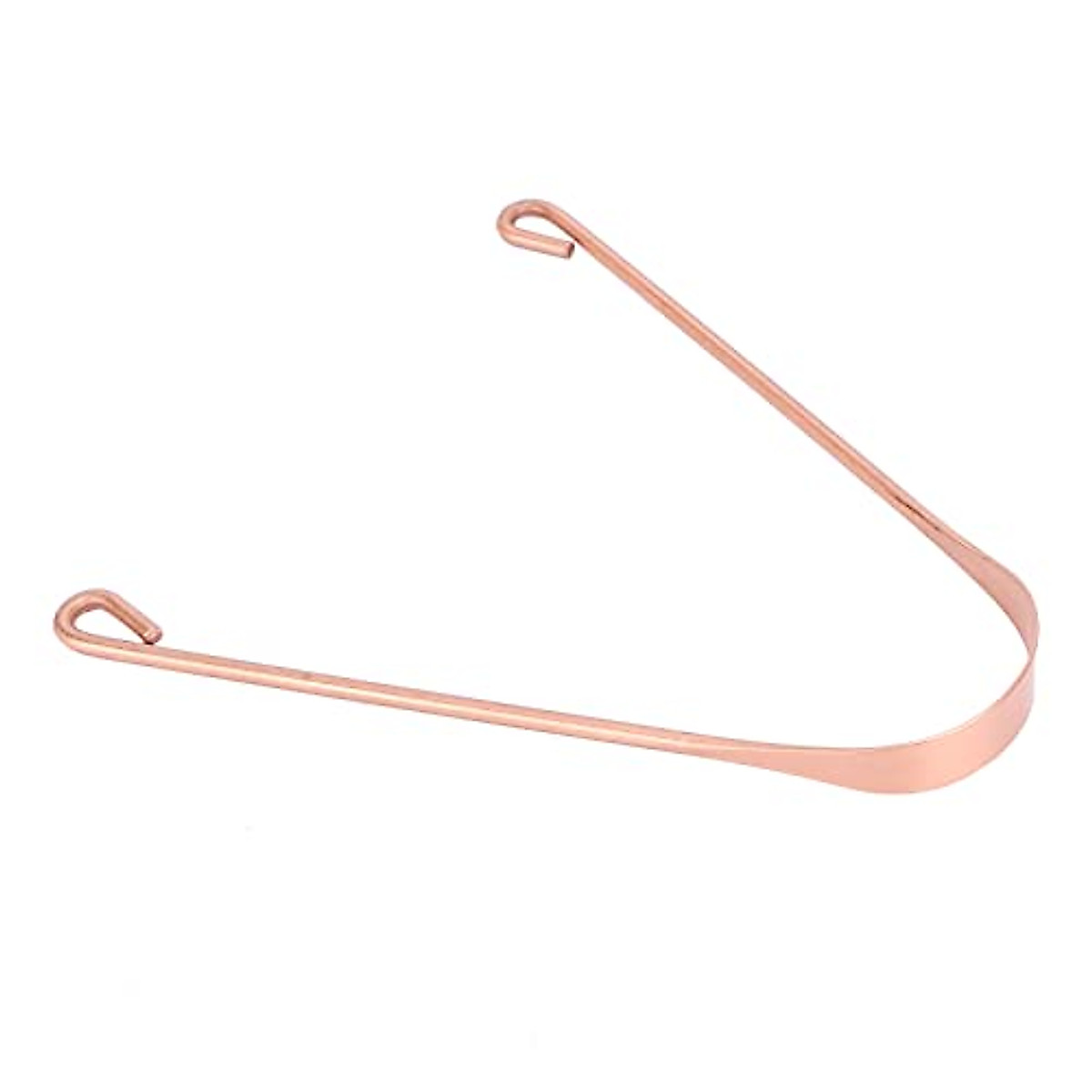 Tongue Scraper Bad Breath Treatment Pure Copper Tongue Cleaner Easy to Use Tongue Scraper for Adults U Shaped Tongue Scrubber Tongue Cleaner Maintain Oral Hygiene Scraper
