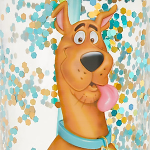 Spoontiques Scooby Doo Glitter Cup w/Straw