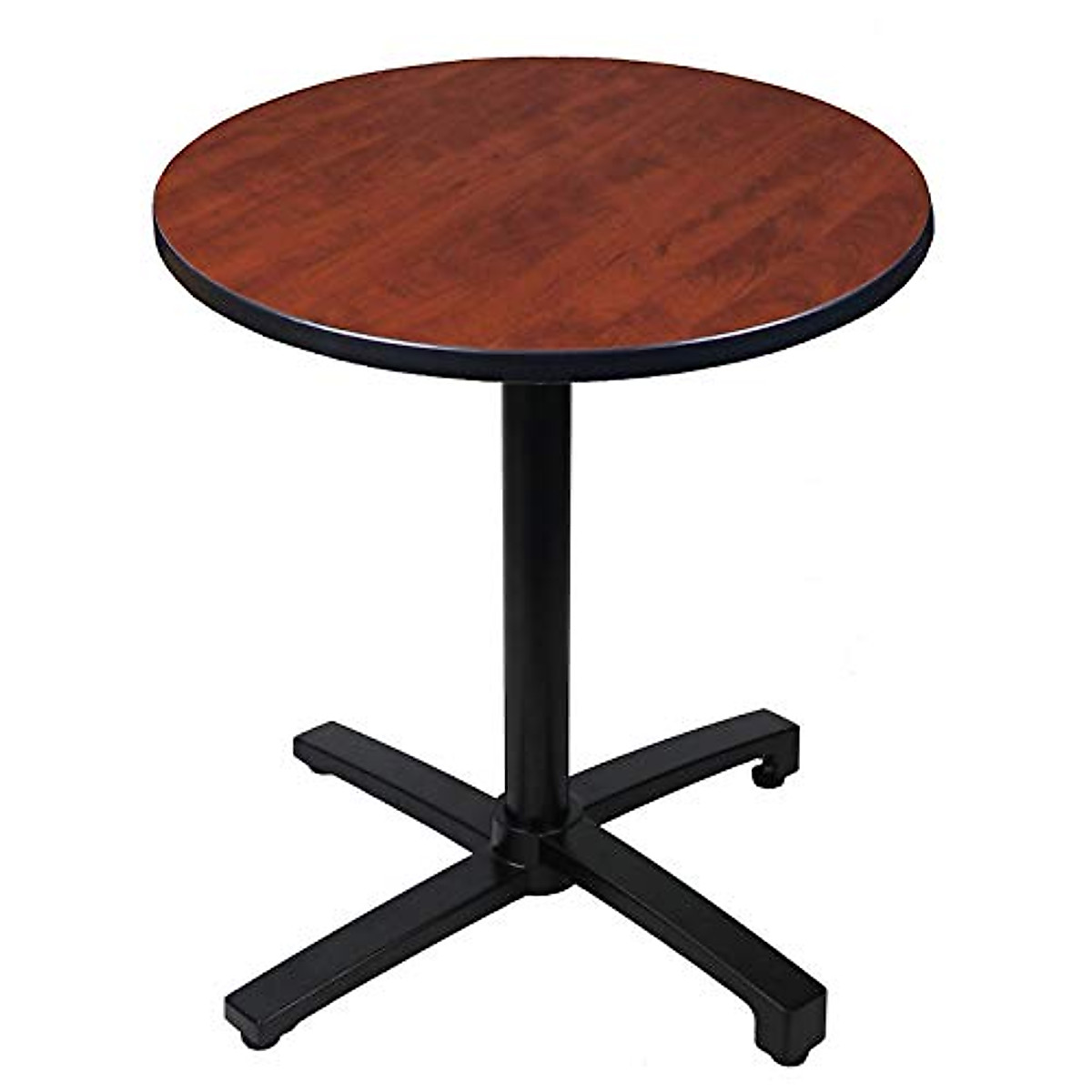 YUANSHI Restaurant X-Table Base (28") with Flip Top Mechanism - Aluminum, Folding Multi-Purpose Table Base, Nesting Storage, Dining Height Table Base (Black)