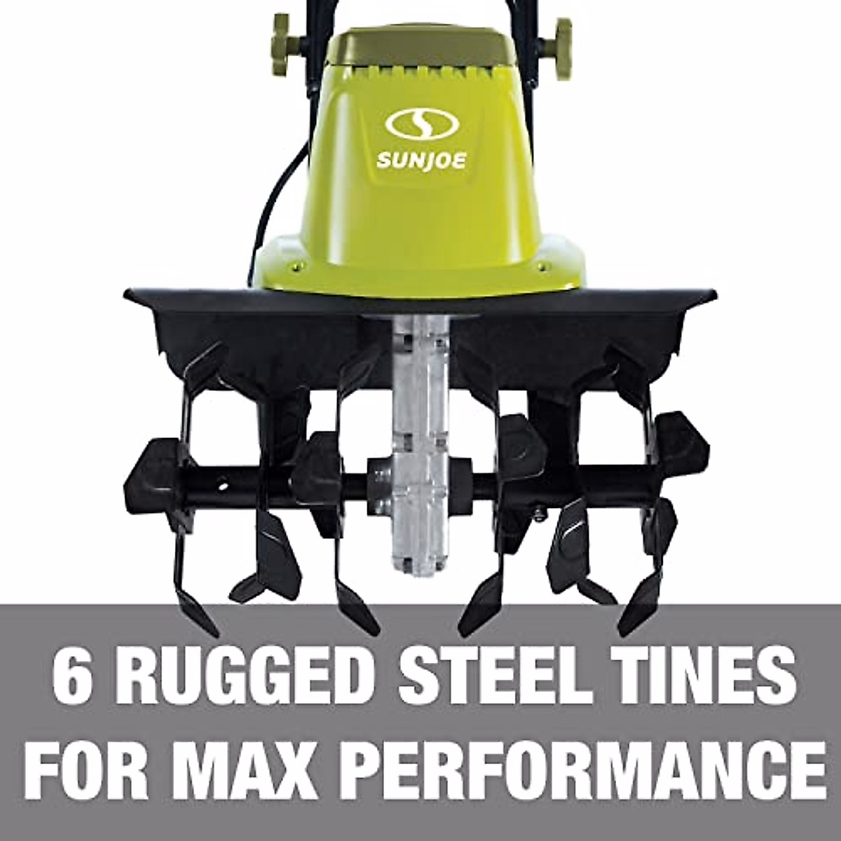 Sun Joe TJ604E 16-Inch 13.5 AMP Electric Garden Tiller/Cultivator,Black