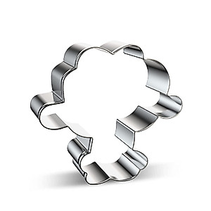 Lamb Sheep Cookie Cutter Shapes Set - 3 Pieces - Azflyife Stainless Steel Metal Animal Series Biscuit Mold Cutter for Easter Celebrate Christmas Birthday Party Wedding Holidays Baking Gift